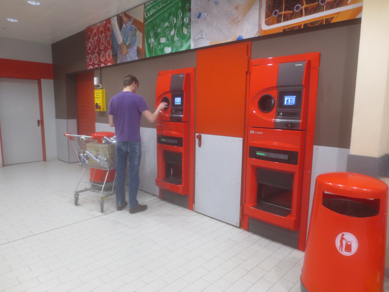 recycling cans without the Beer Store guys - West Side Action